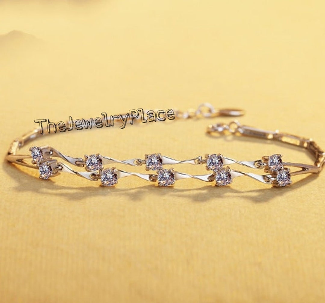 Lab Alexandrite Bracelet-engagement Bracelet-color Changing Gemstone ...