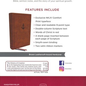 NKJV Interleaved Bible, Journal Edition, Comfort Print BROWNISH TAN - Etsy