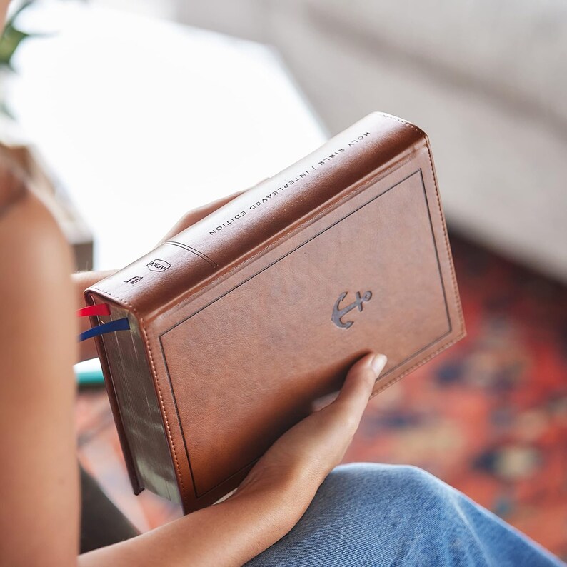 NKJV Interleaved Bible, Journal Edition, Comfort Print BROWNISH TAN - Etsy