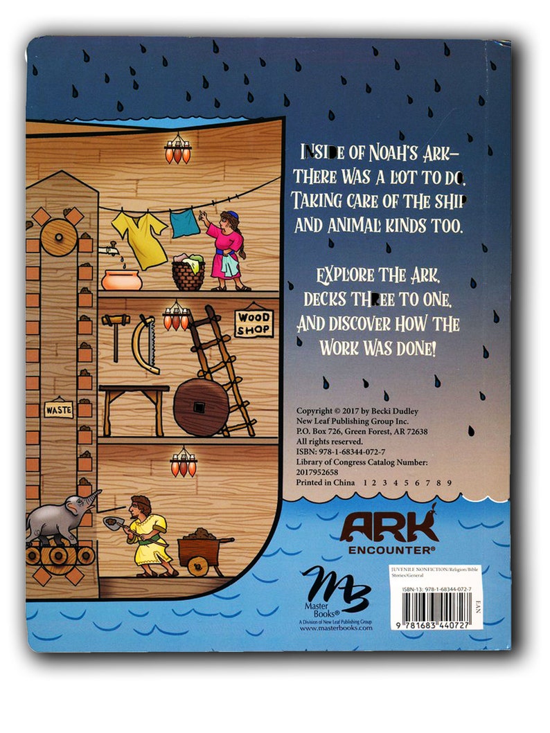 Inside Noah's Ark 4 Kids (boardbook) - Etsy