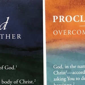 Proclamation Cards - Full Set in Color by Derek Prince - Etsy