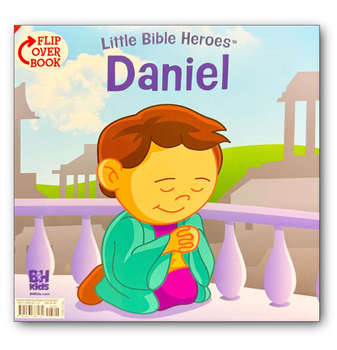 Little Bible Heroes: Moses / John Flip-over Book - Etsy