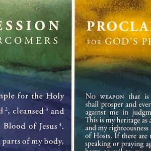 Proclamation Cards - Full Set in Color by Derek Prince - Etsy