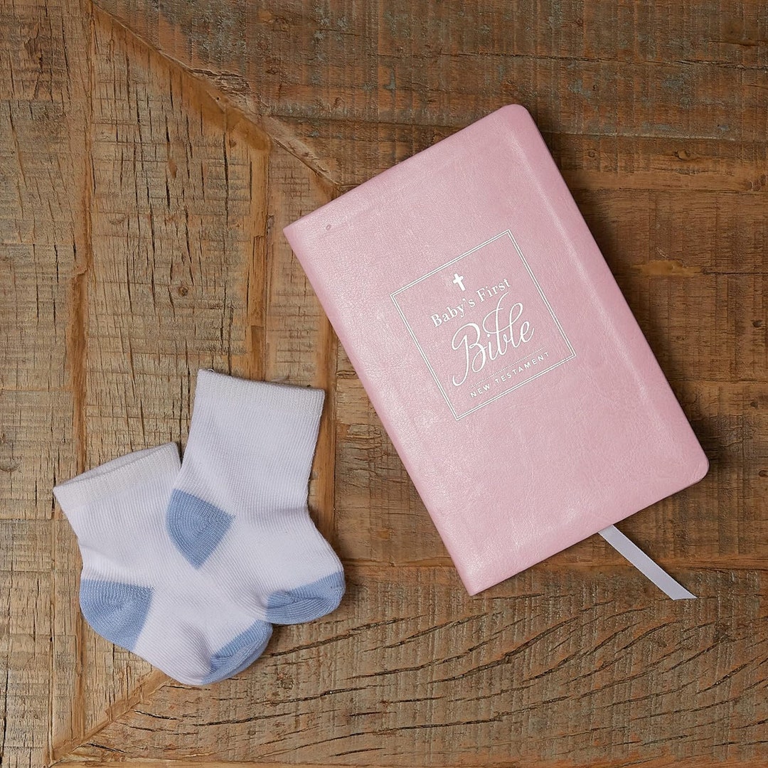 KJV Baby's First New Testament PINK - Etsy