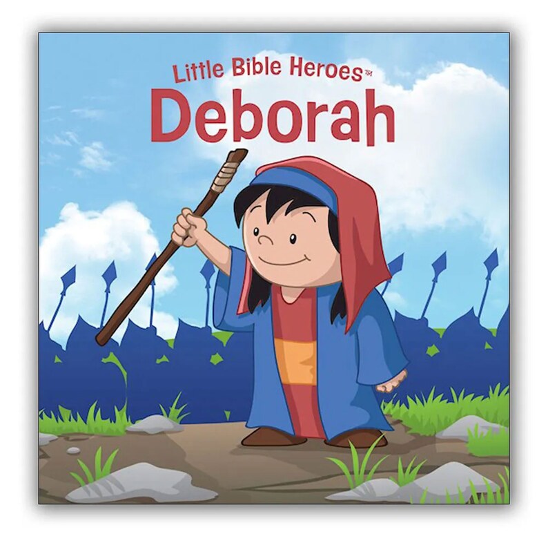 Deborah, Little Bible Heroes Board Book - Etsy