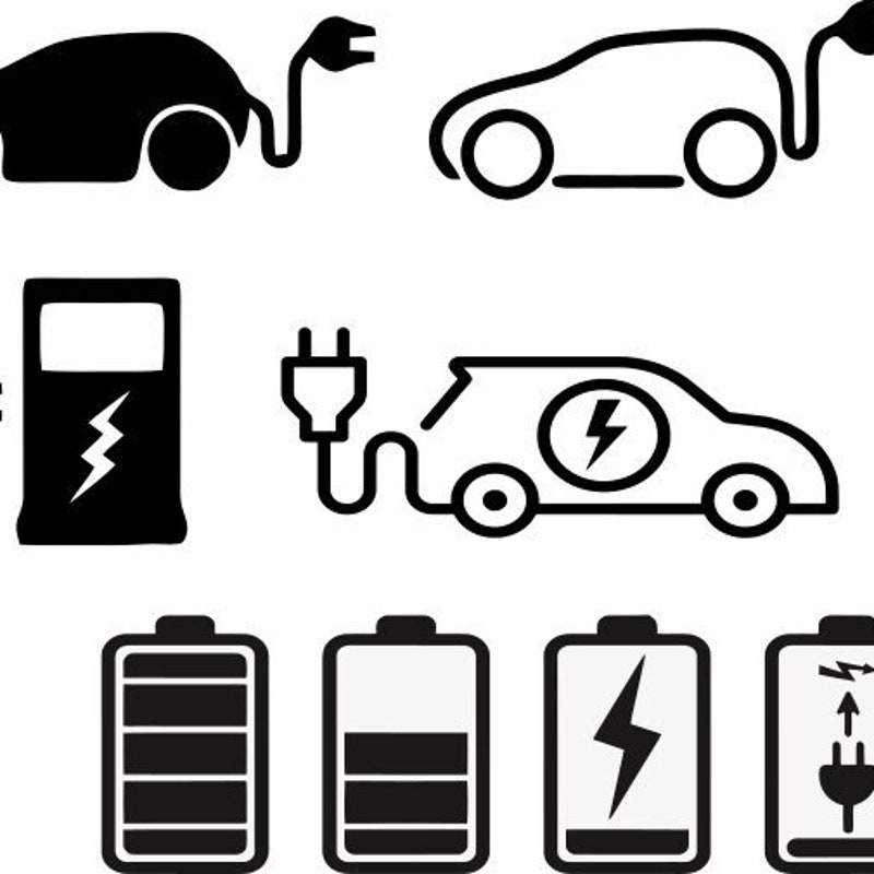 Electric Car Svg - Etsy