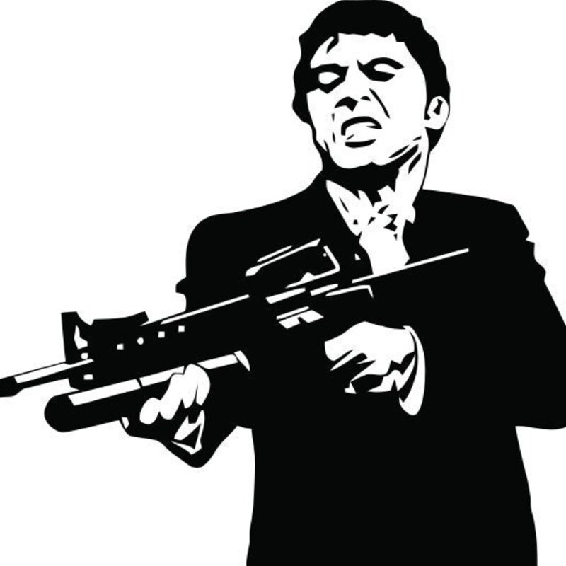 Scarface Svg - Etsy