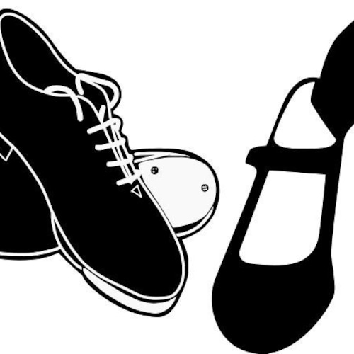 Tap Dance Clip Art Dance Tap Png Jpg Svg Format Digital Tap - Etsy