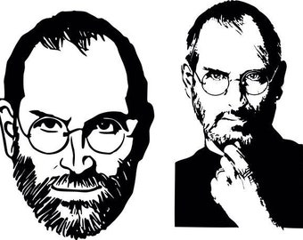 Steve Jobs Svg | Etsy Australia