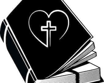 Bible SVG/ Bible Book Svg/ Holy Bible Svg/ Christian Svg/ Catholic Svg ...