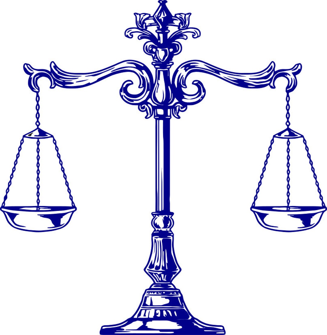 Escalas de Justicia SVG - Etsy México