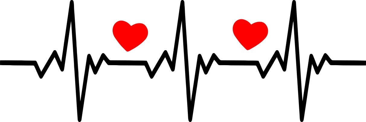 Heart Beat SVG - Etsy