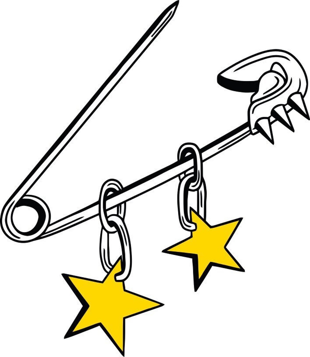 Safety Pin SVG - Etsy