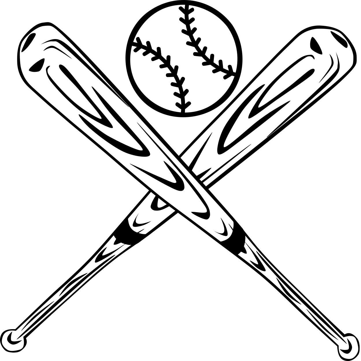 Baseball Bat SVG - Etsy