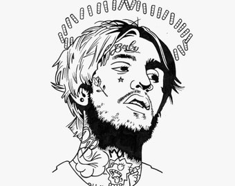 Lil Peep Svg - Etsy