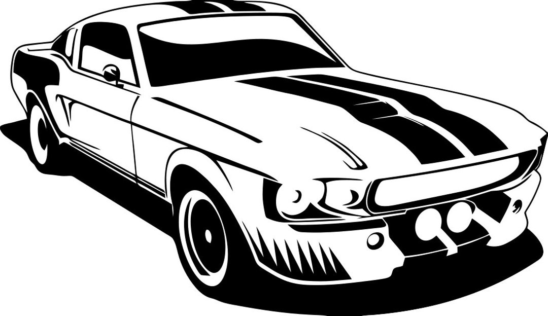 Classic Car SVG - Etsy