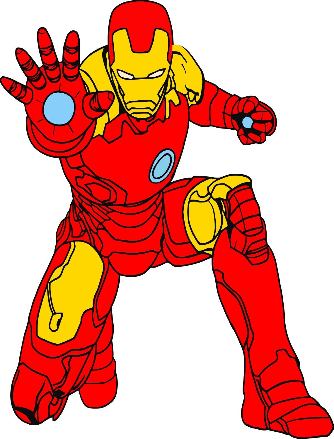 Robot Man SVG - Etsy