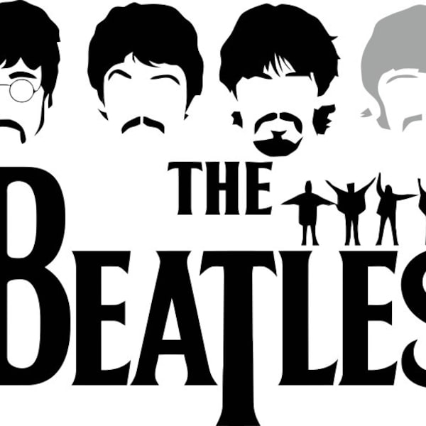 The Beatles Svg - Etsy