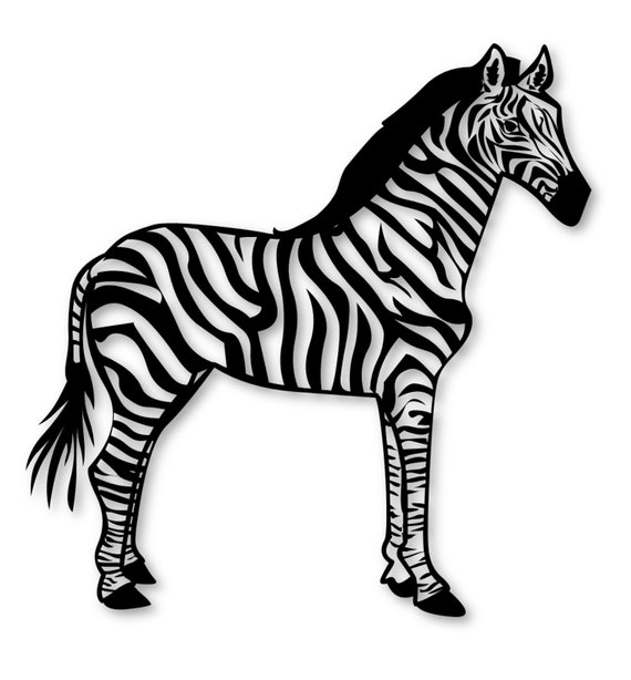 Zebra SVG | Etsy