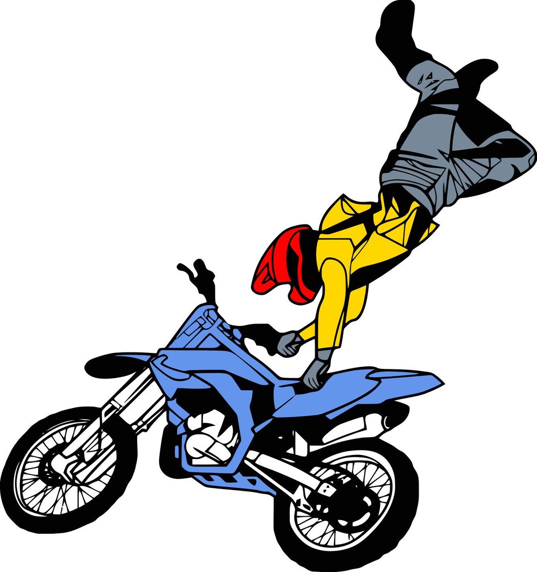 Motorcross SVG - Etsy