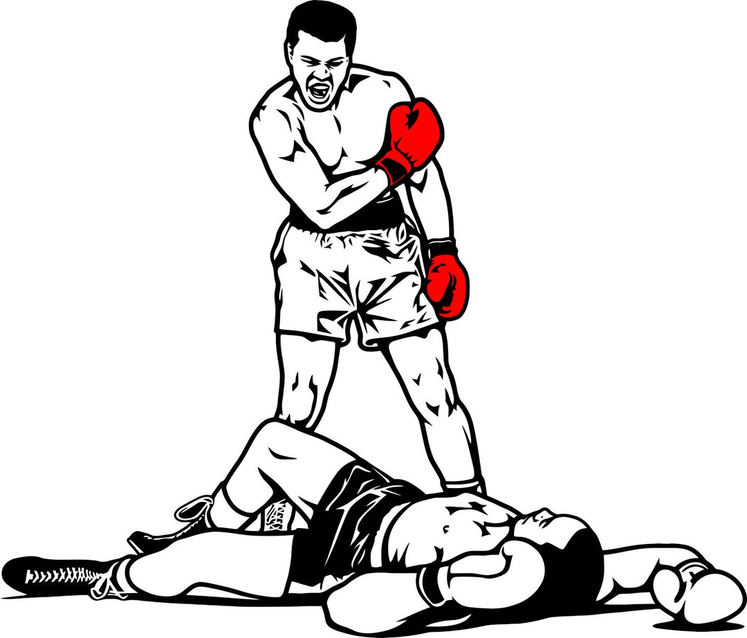 Muhammad Ali Vs Sonny Liston SVG - Etsy