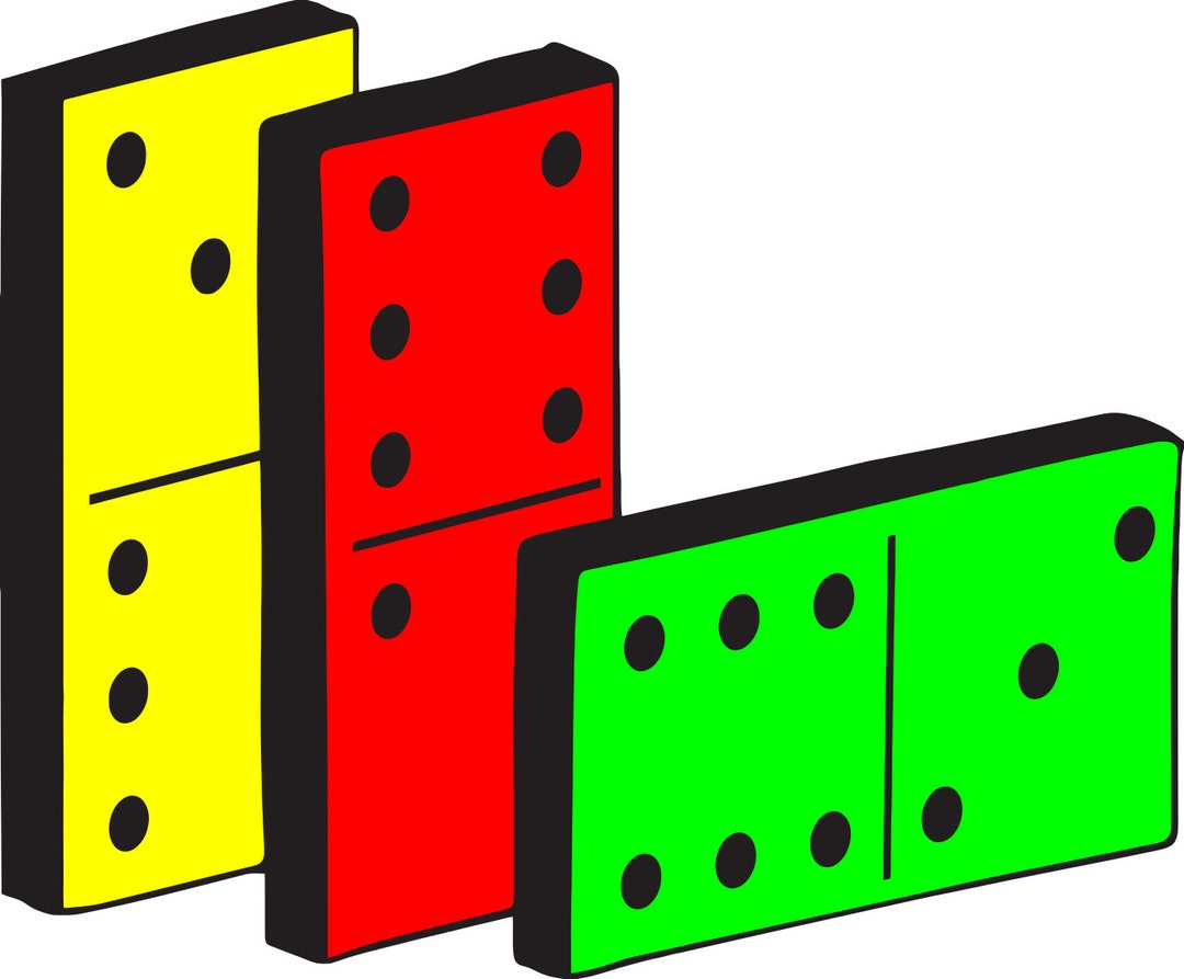 Dominoes SVG - Etsy