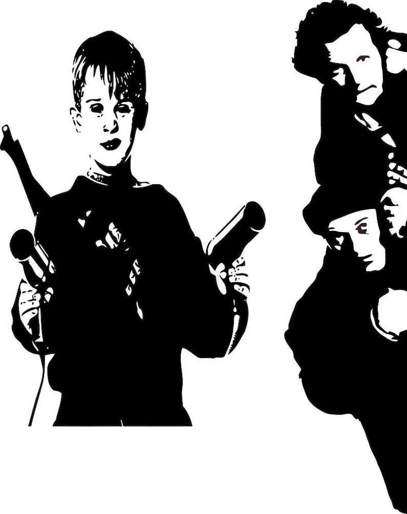 Home Alone SVG - Etsy