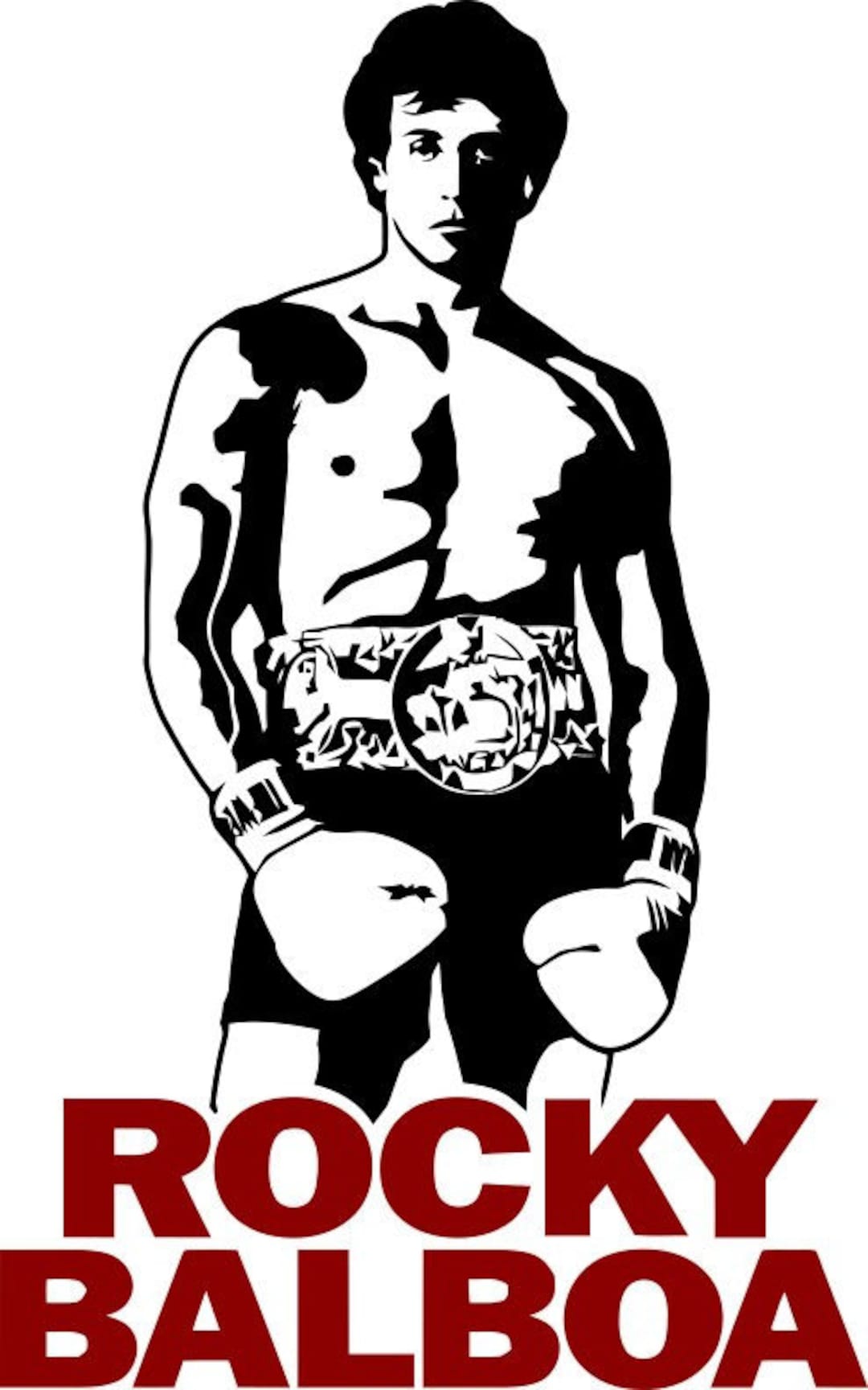Rocky Balboa SVG - Etsy