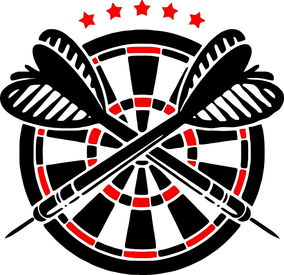 Dart Board SVG - Etsy