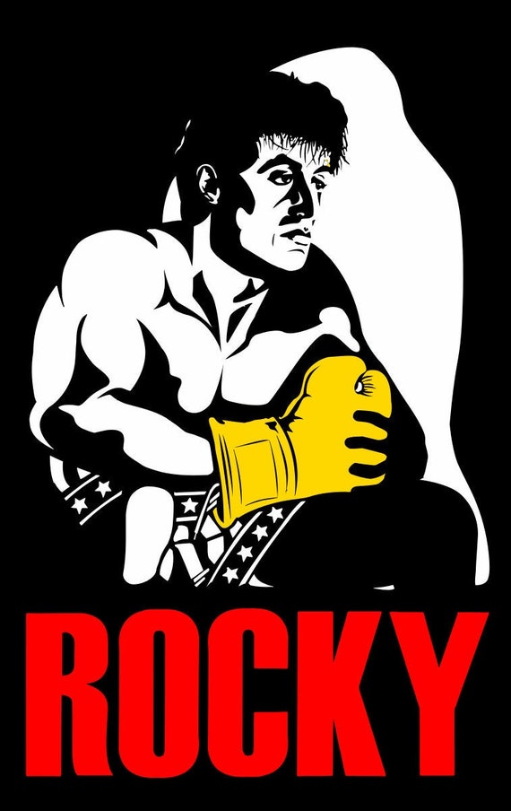 Rocky Balboa SVG | Etsy