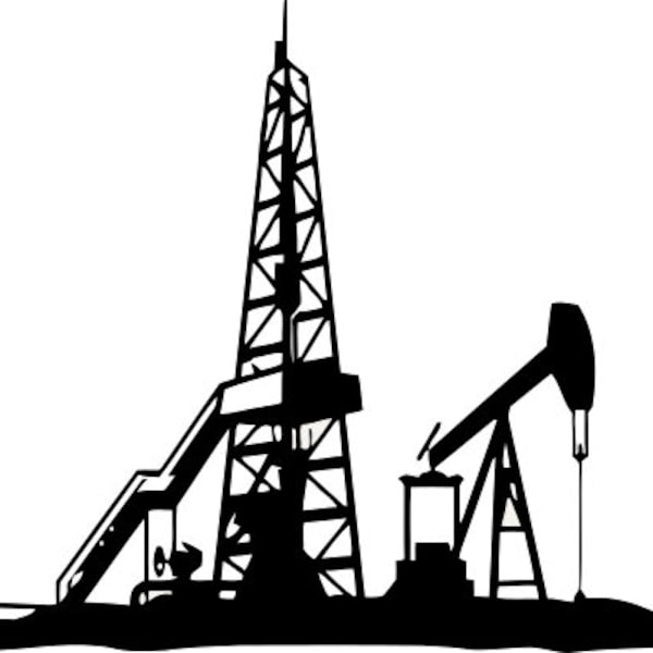 Oil Field Svg - Etsy