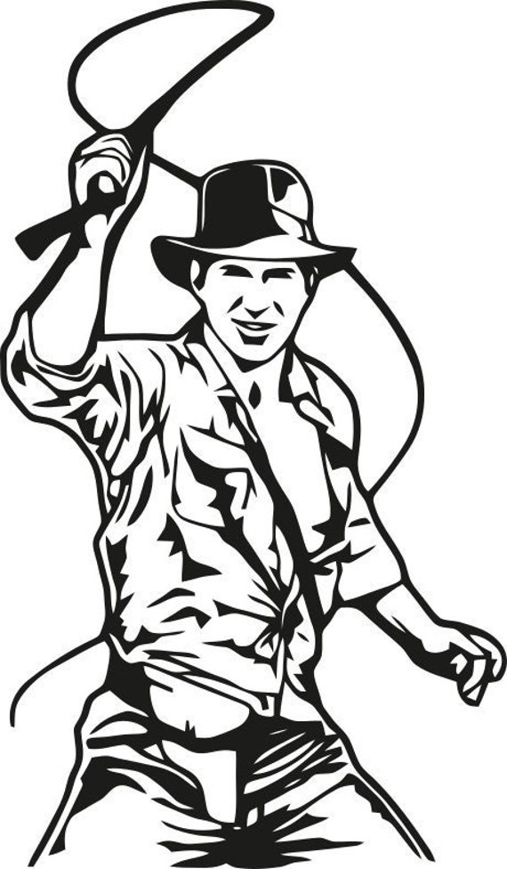 Indiana Jones SVG - Etsy