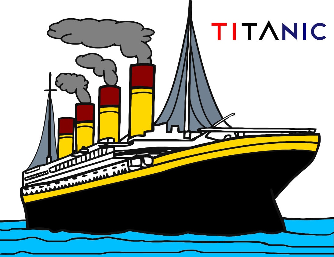 Titanic Boat Clipart