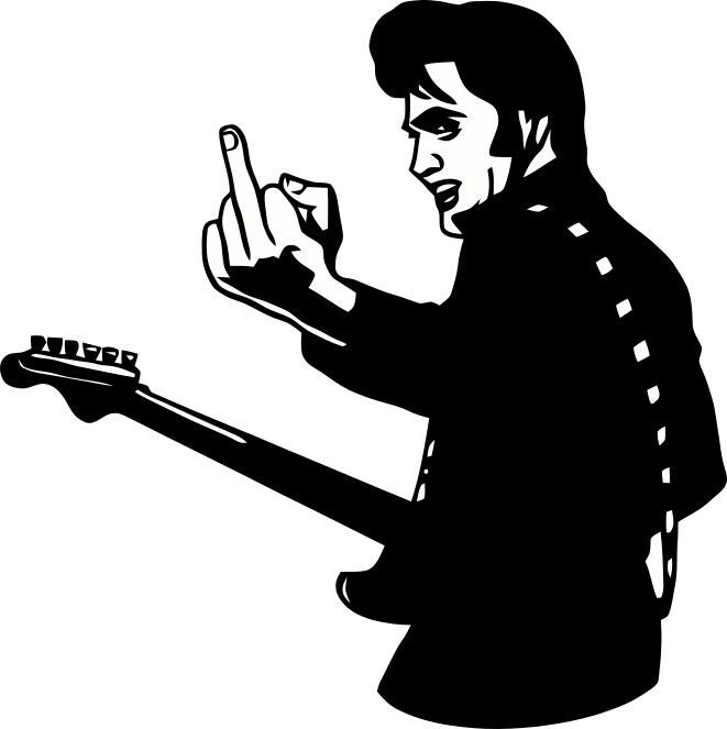 Elvis Presley SVG - Etsy