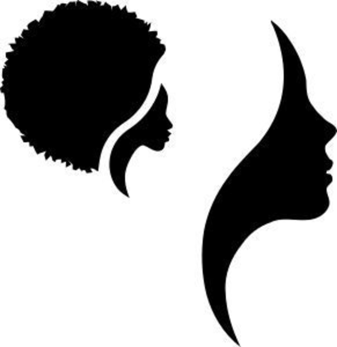Woman Face SVG - Etsy