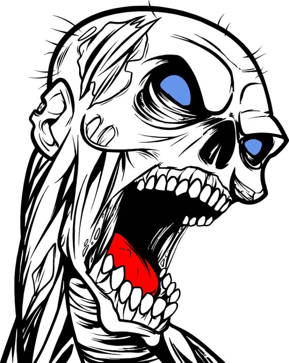 Zombie SVG - Etsy