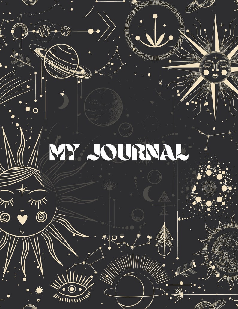10 Printable Journal Covers 8.5x11 Digital Download - Etsy