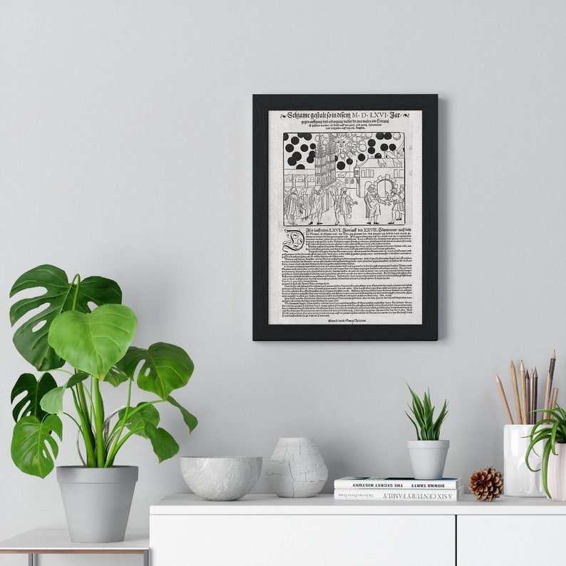 1566 Celestial Phenomenon Over Basel| UFO| Unidentified Flying Object ...