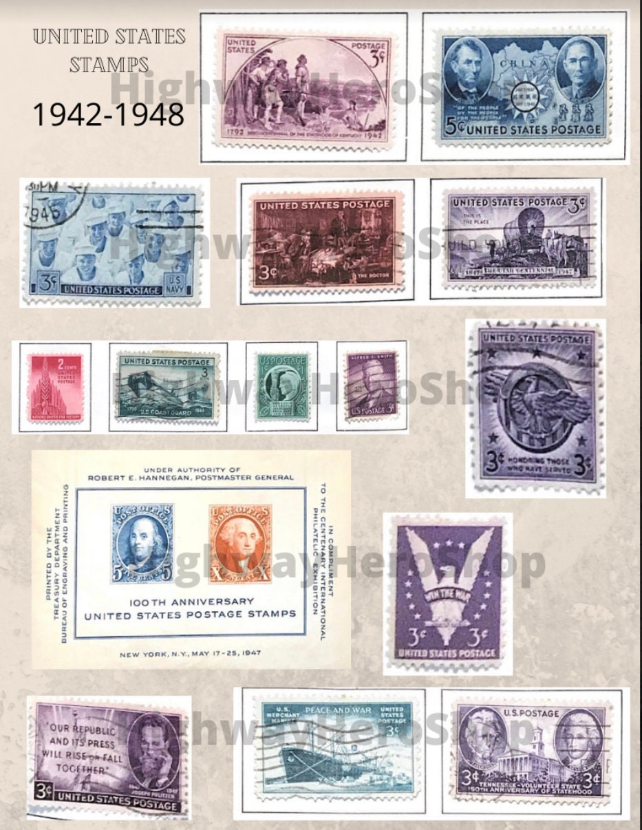 Printable Stamps - Etsy