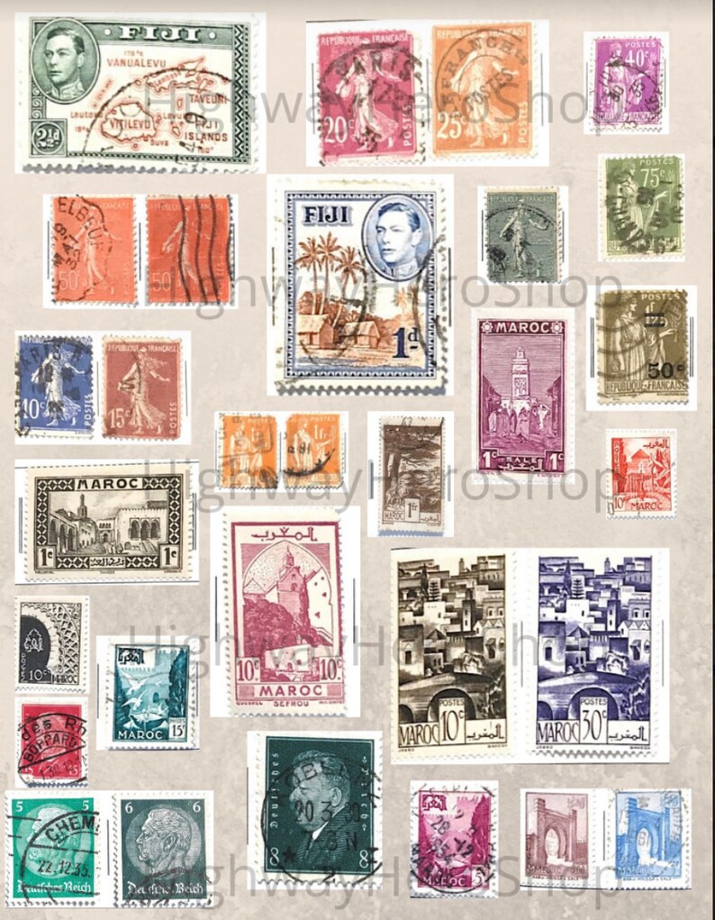 Printable Stamps - Etsy