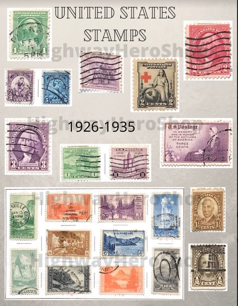 Printable Stamps - Etsy