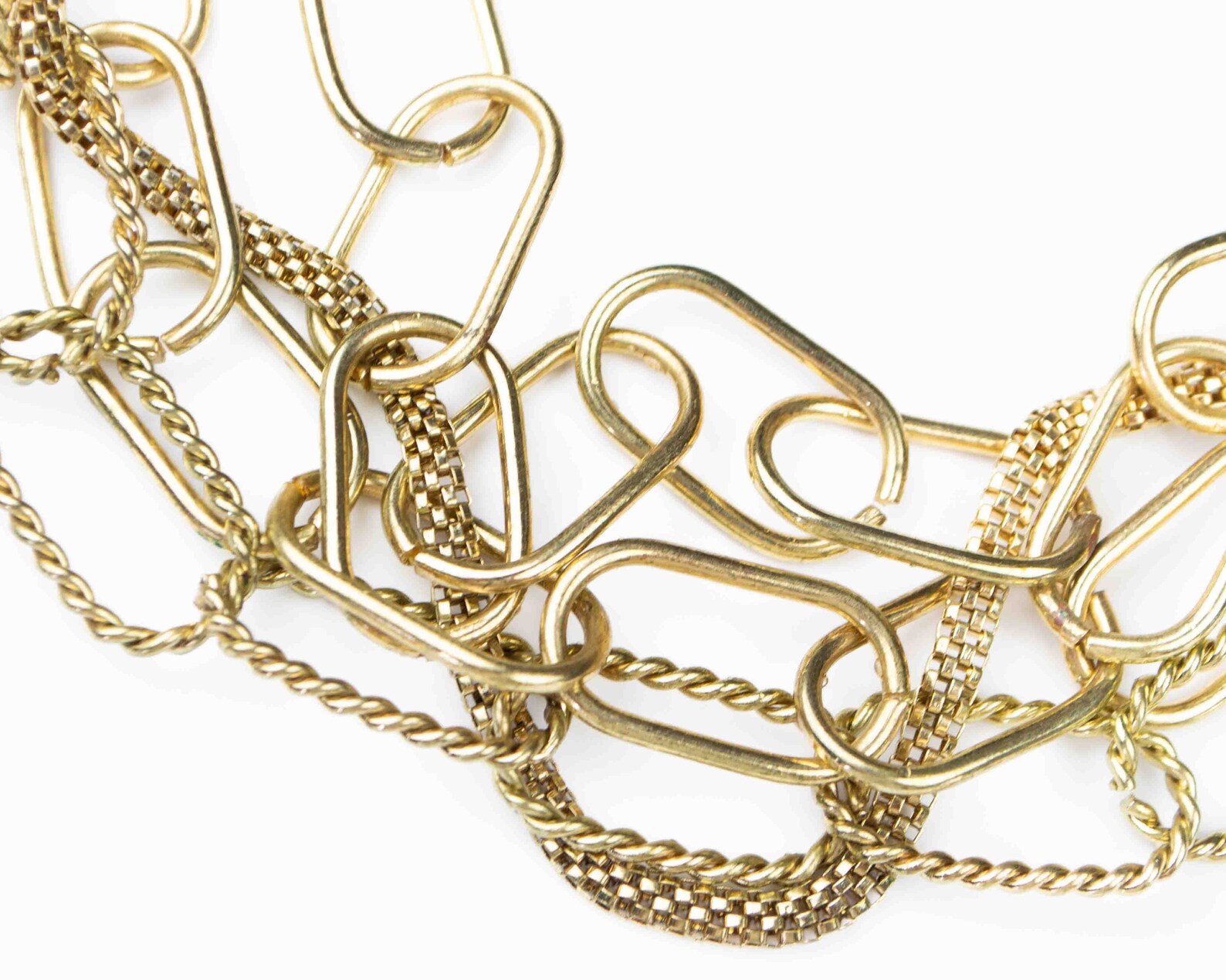 Vintage Chain Necklace Gold Chain Necklace - Etsy