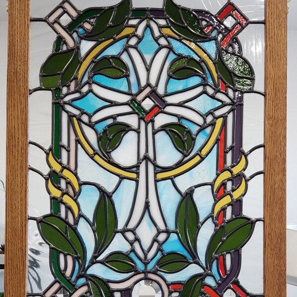 Stained Glass Cross - Etsy