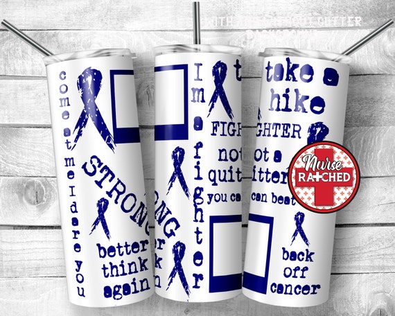 I Am A Cancer Fighter Picture Frame Tumbler Cancer Ribbon - Etsy