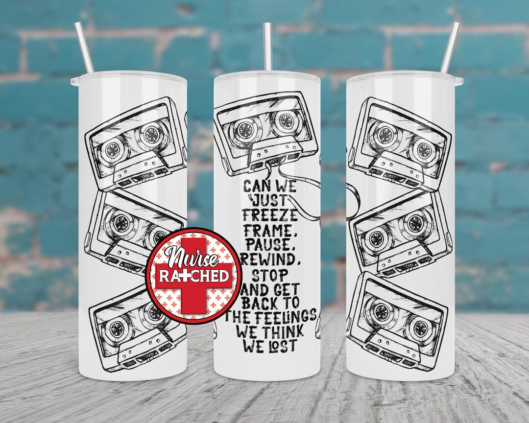 Can We Just Freeze Frame, Pause, Rewind, Stop, Retro Cassette Tape ...
