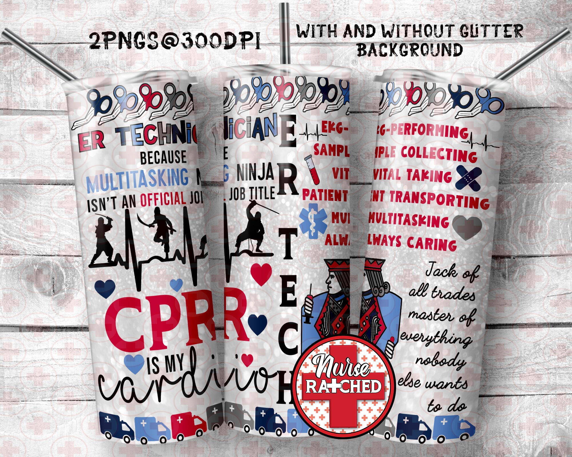 ER Technician Tumbler PNG Er Tech Wrap Er Tech PNG Er - Etsy