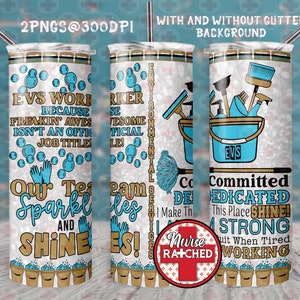 EVS Worker 20oz Tumbler Design: Environmental Services PNG (digital ...