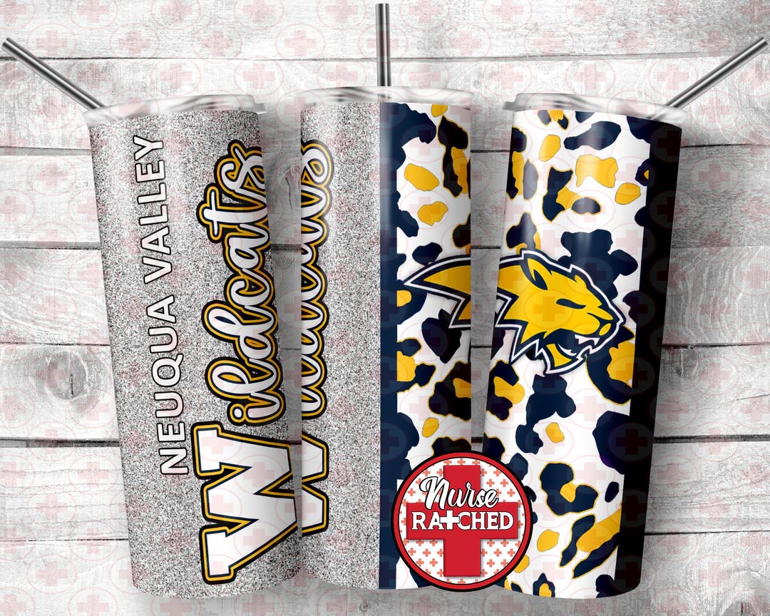 Neuqua Valley Wildcats Leopard Tumbler Design (digital Download) - Etsy