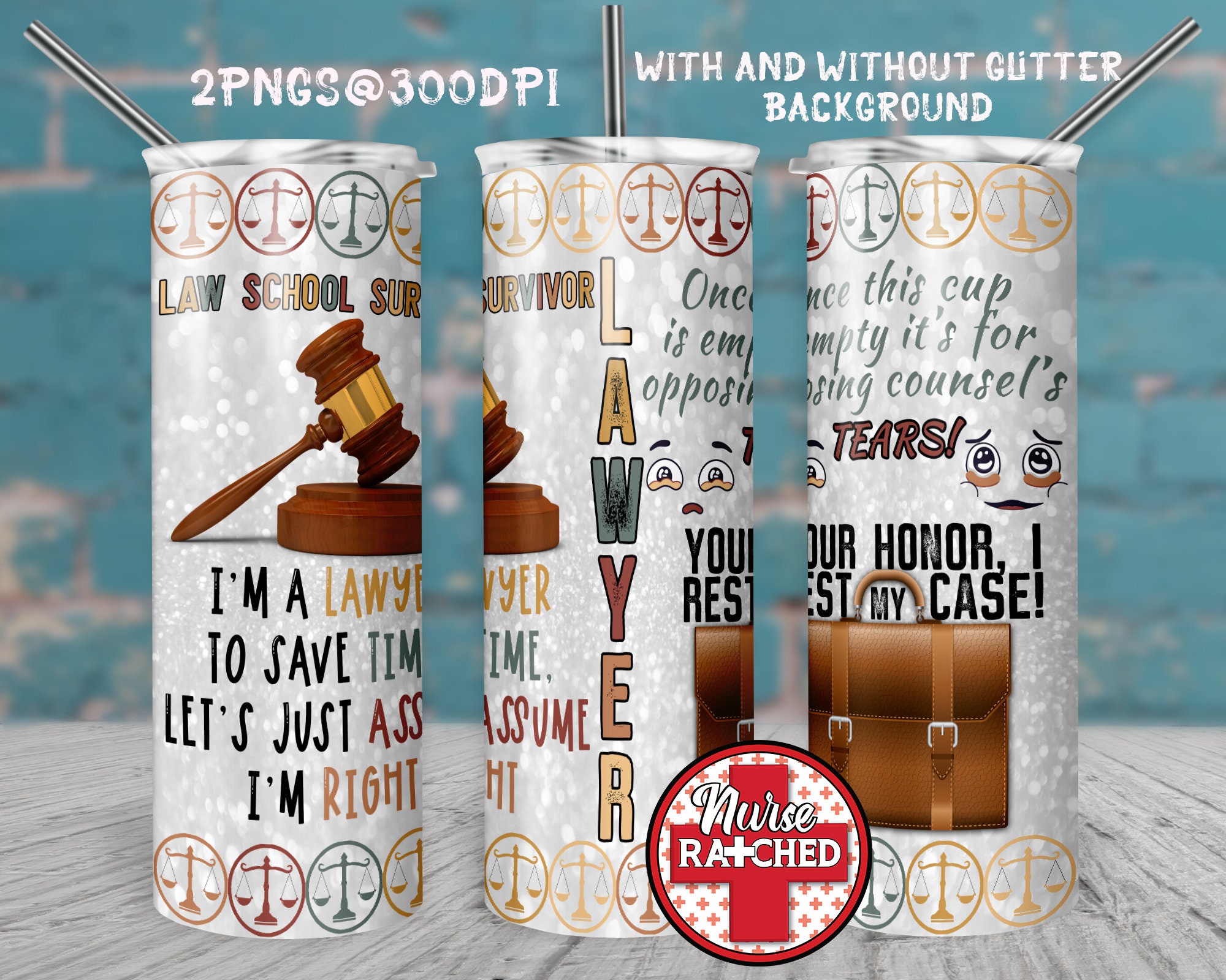 Lawyer BOHO Version Tumbler PNG Lawyer Tumbler Design - Etsy