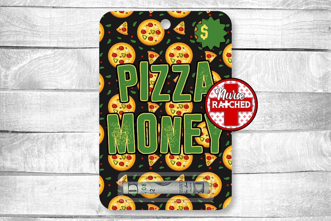 Pizza Money, Pizza, Gift Card Money Card, Money Holder PNG, Money Card ...